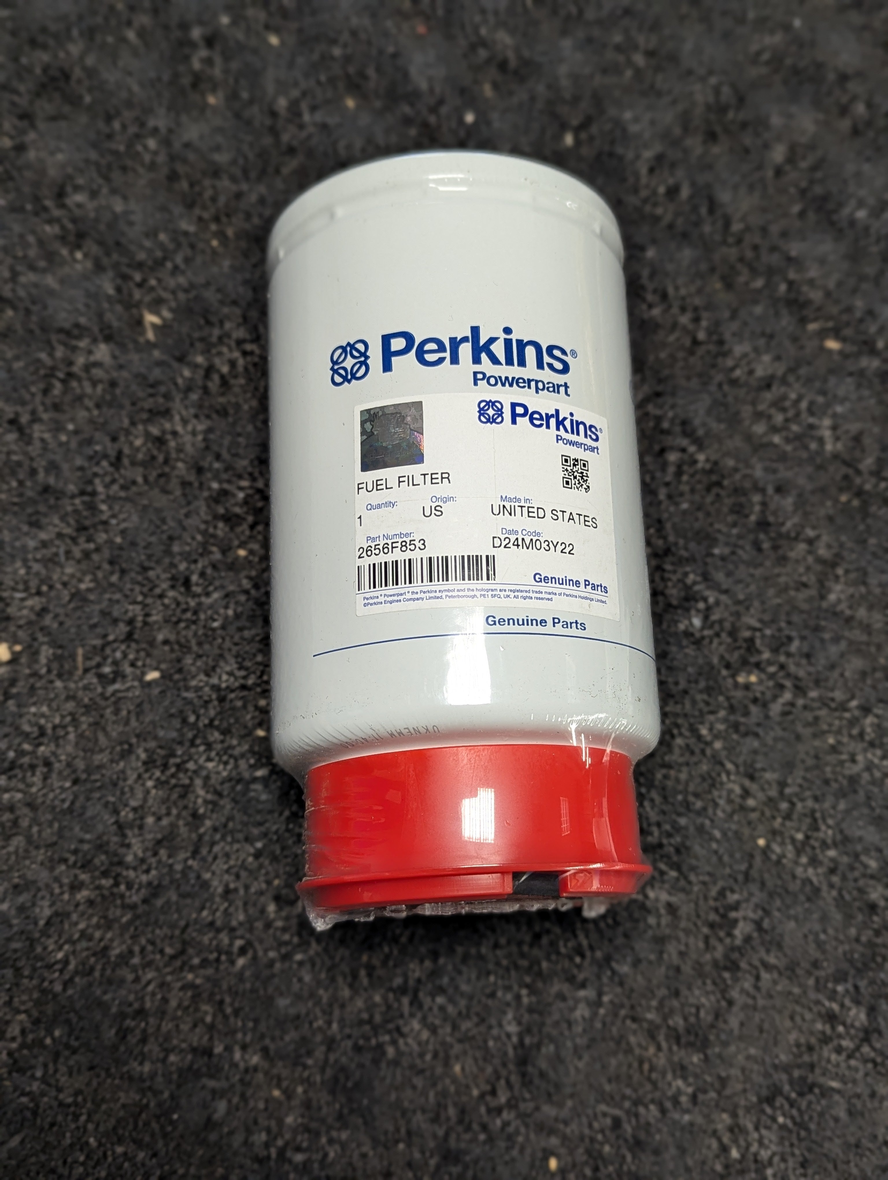 Perkins Fuel Filter 2656F853 – Industrial Engines Shop